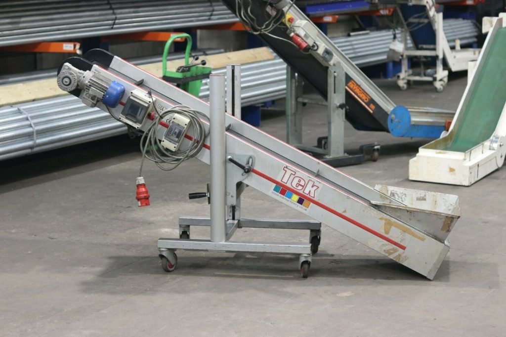 Used Incline Belt Conveyors & Secondhand Incline Conveyor ...